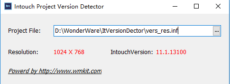Intouch Project Version Detector | WeMadeKit